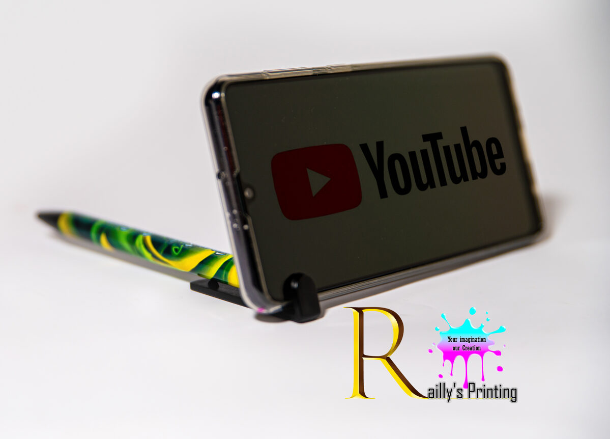 Mobile Phone Stand Ballpoint Pen - Pen - Railly's Printing • Your ...